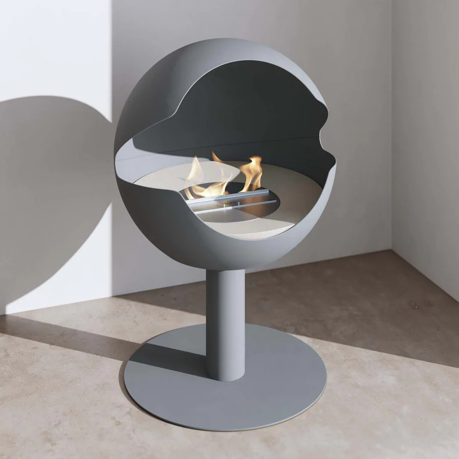 Chimenea de etanol Vauni Globe Moondust High, Mystic Sand Liner ...