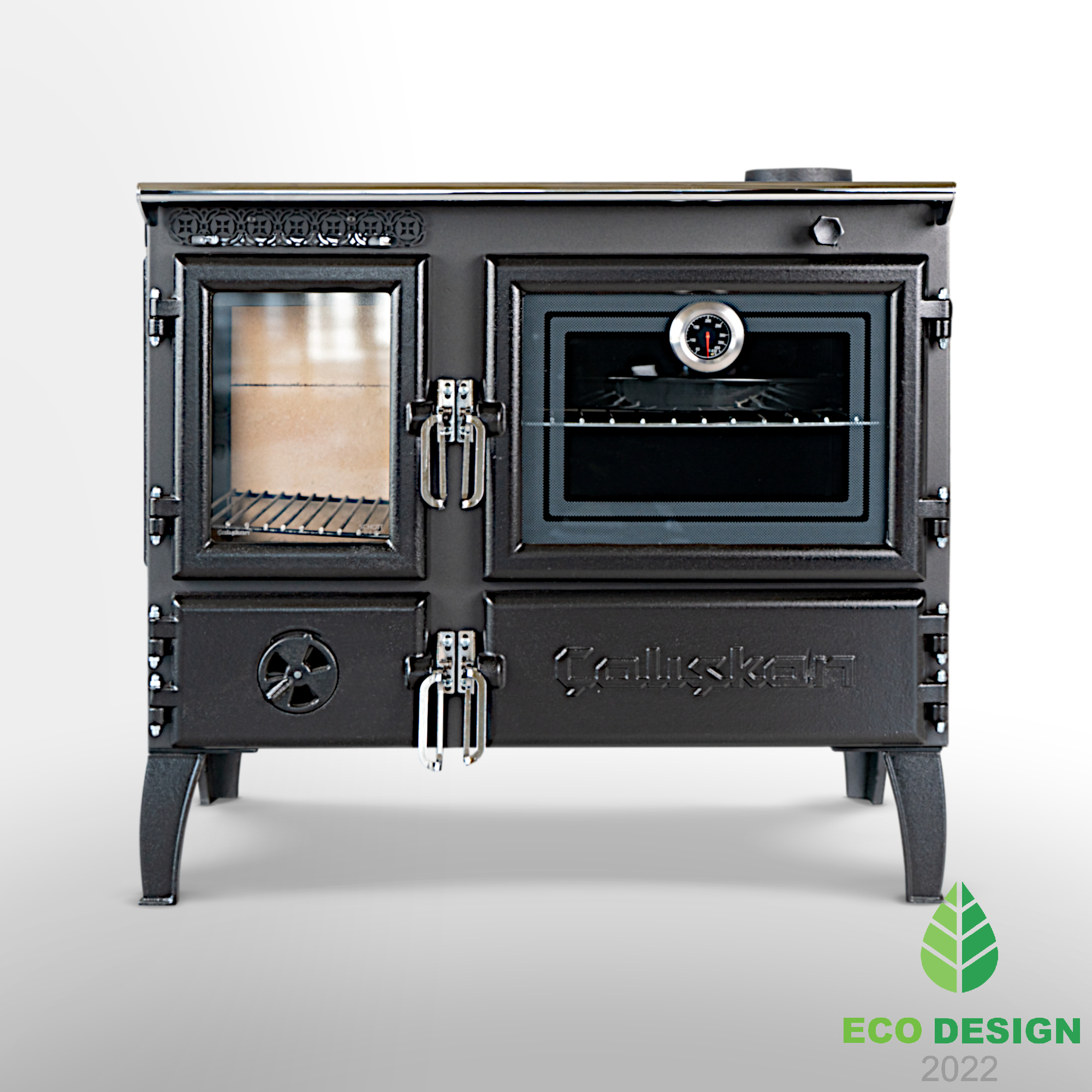 Gourmet fireplace cookstove - 3D ÇALIŞKAN • Artflame.com